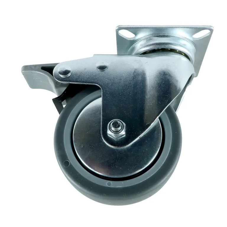 FIXSER - Rueda giratoria con freno tope 50kg | Ofertitas