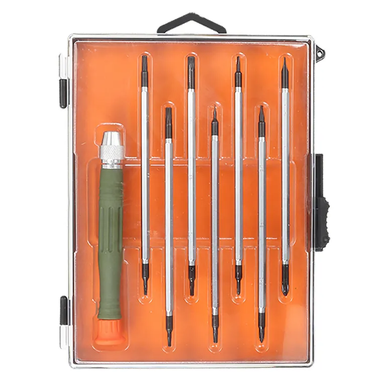 BAUKER - Set de destornilladores acero 8 unidades | Ofertitas