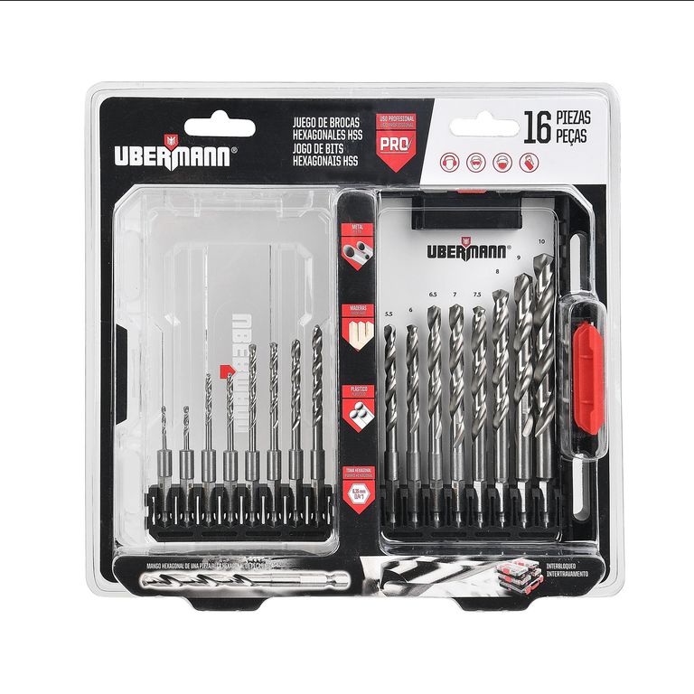 UBERMANN - Set accesorios 16 piezas | Ofertitas