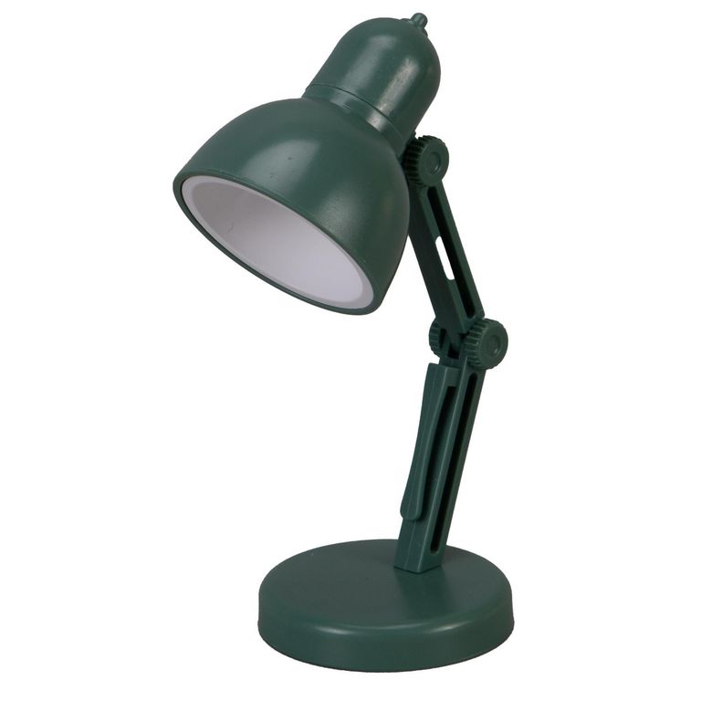 JUST HOME COLLECTION - Lámpara Escritorio Led Round Verde 11x4 cm ...