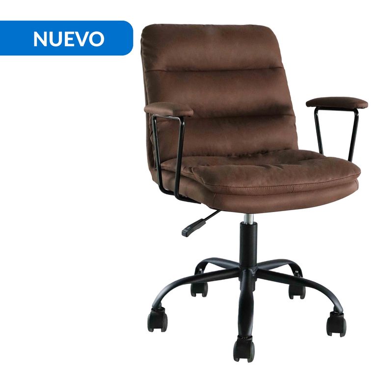 JUST HOME COLLECTION - Silla Escritorio Bronx Café | Ofertitas