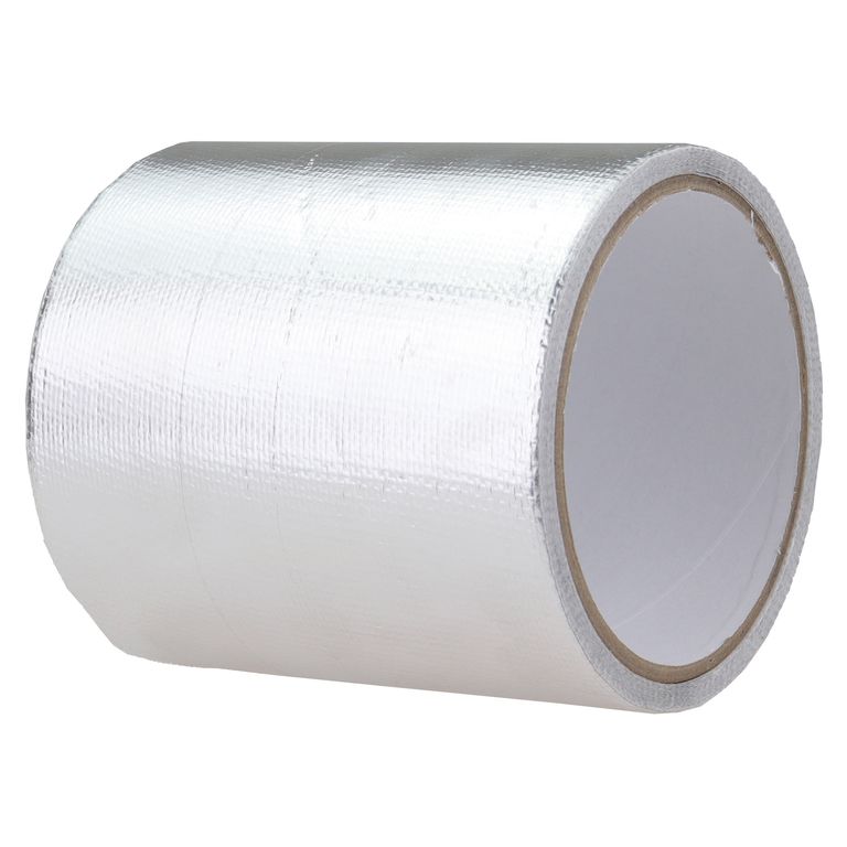 TOPEX - Cinta Aluminio Refractario Fibra de Vidrio 10 cm 5 m | Ofertitas