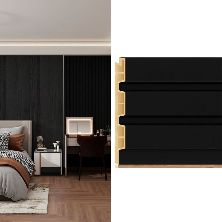 HOLZTEK - Wall Panel Wpc 12x240 cm Cobre 0.28 m2 | Ofertitas