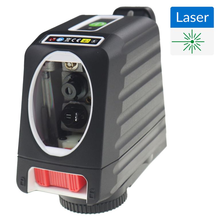 UBERMANN - Nivel laser cruz L acero | Ofertitas