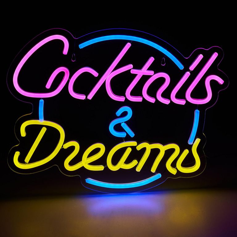 JUST HOME COLLECTION - Letrero Led Neon Dreamstail | Ofertitas